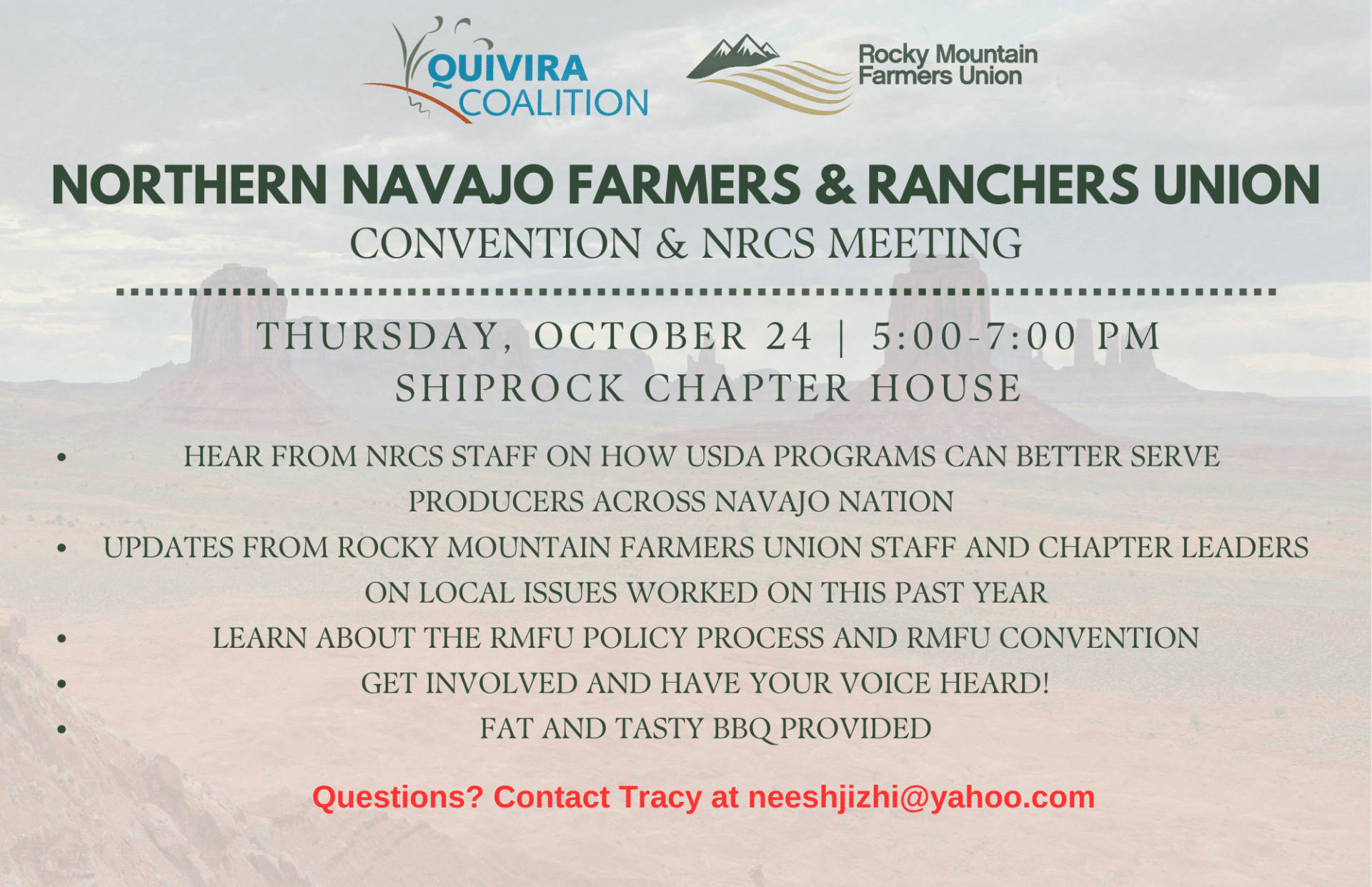 Northern Navajo Convention and NRCS Presentation - Rocky Mountain ...